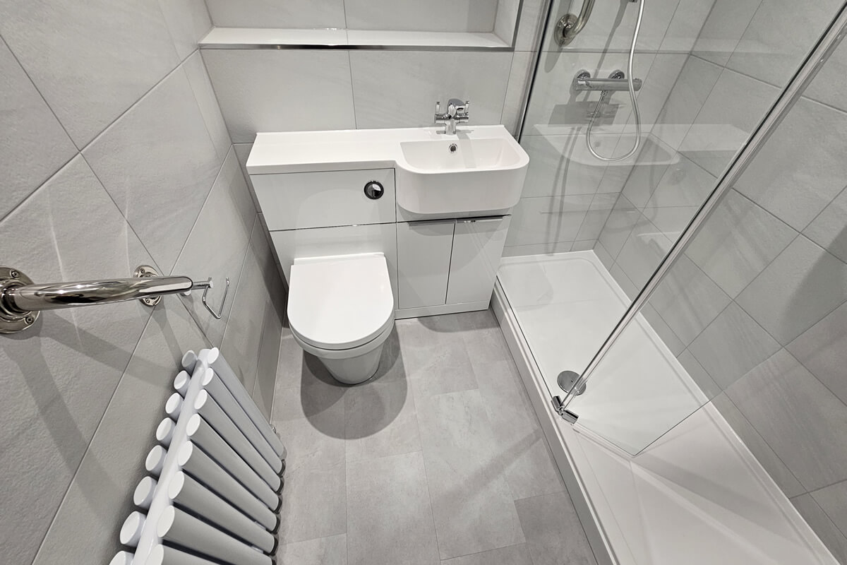 Mobility Shower Room Supplied and Fitted in Kenilworth £8,400 ...